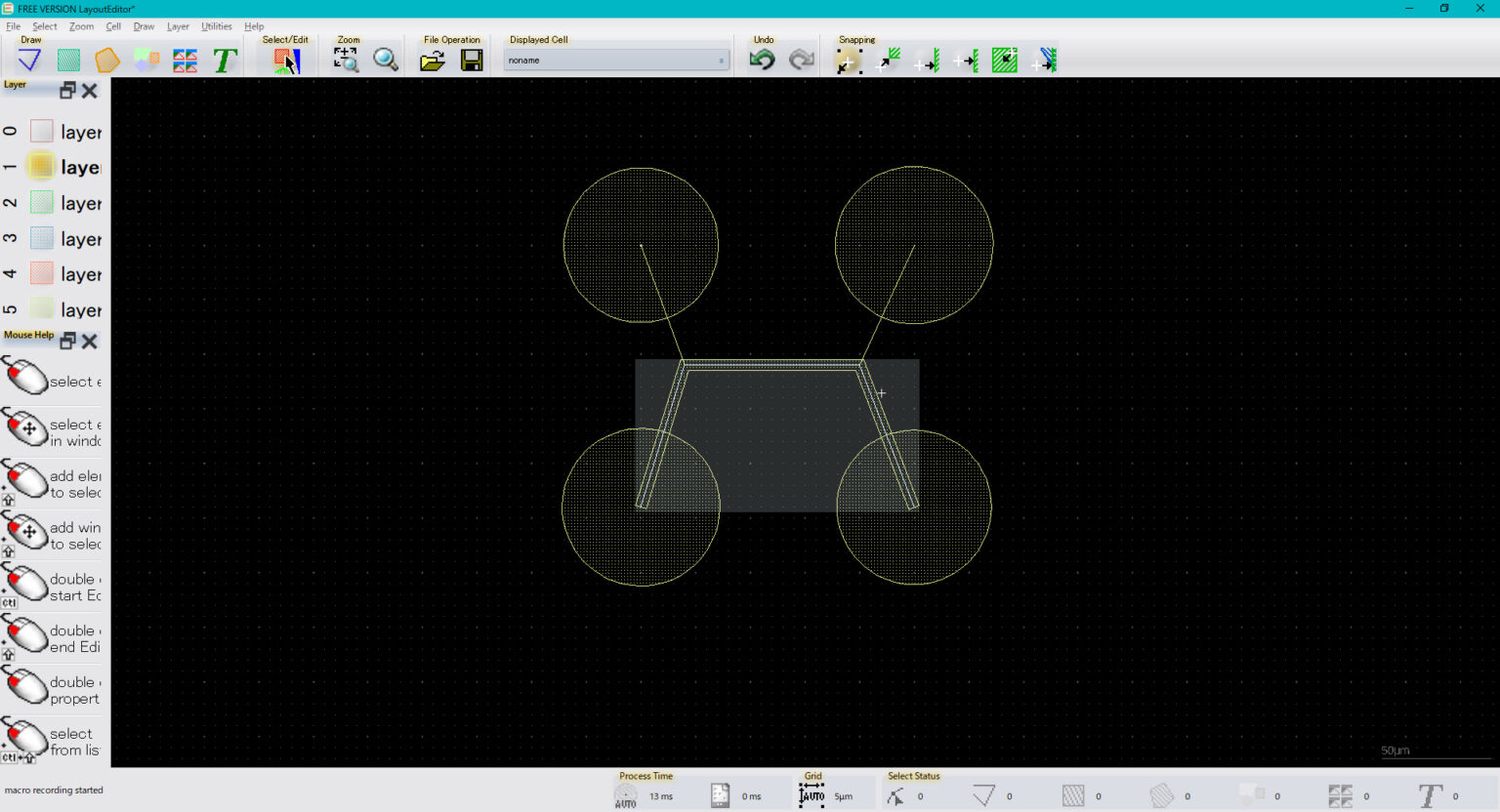 【LayoutEditor 使い方講座】3. オブジェクト描画＆セル | 人のブログ