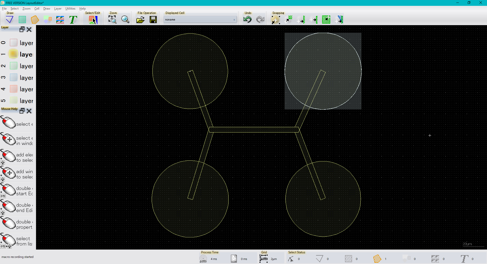 【LayoutEditor 使い方講座】3. オブジェクト描画＆セル | 人のブログ