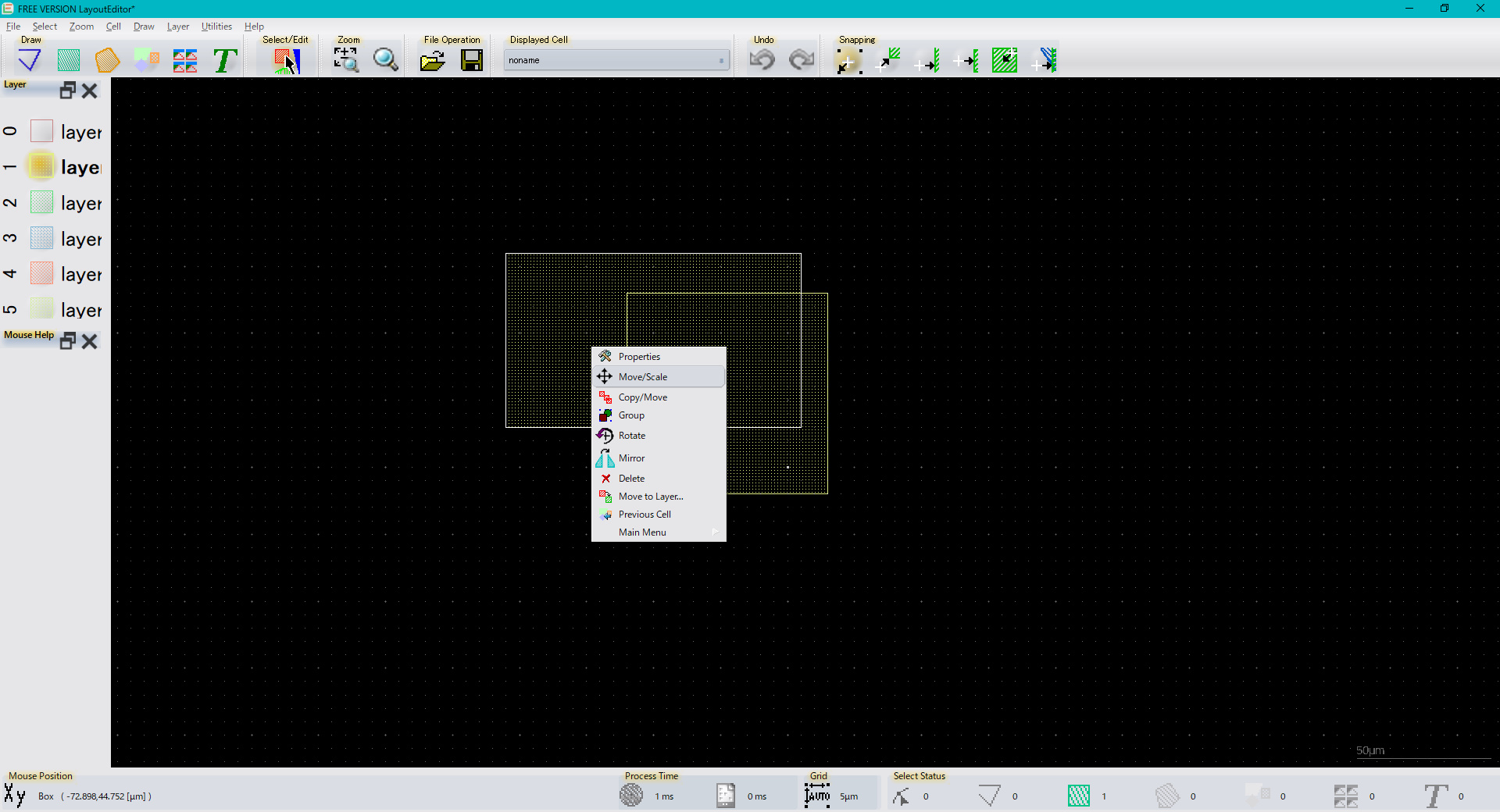 【LayoutEditor 使い方講座】4. 選択&移動 | 人のブログ